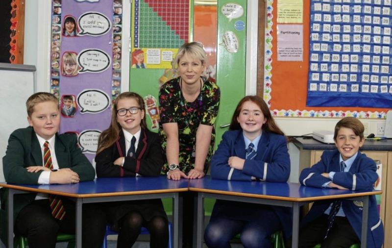 Top Class quiz team make the news!