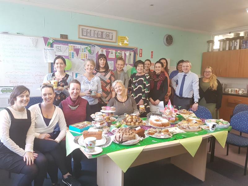 Staff Bake Off for MacMillan Coffee Morning